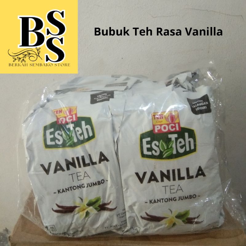 Jual BSS - Teh Poci VANILLA Kemasan Es Teh Cap Poci 10 Bungkus Kantong ...