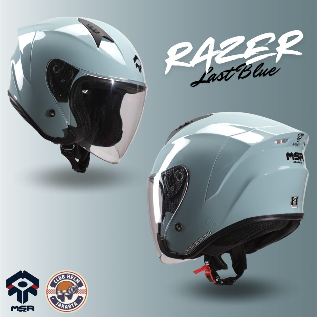Jual Helm Dewasa SNI RAZER Unisex Cowo Cewe Spoiler Polos Mix Filano ...