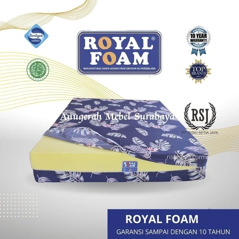 Jual Kasur Busa Royal Foam Tebal 14 Garansi 10 Tahun (JAWA TIMUR) | Shopee Indonesia