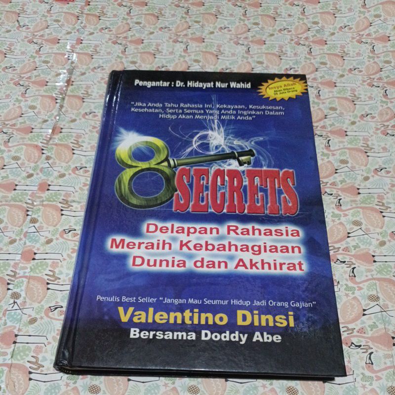 Jual Buku Valentino Dinsi - 8 Secrets, Delapan Rahasia meraih ...