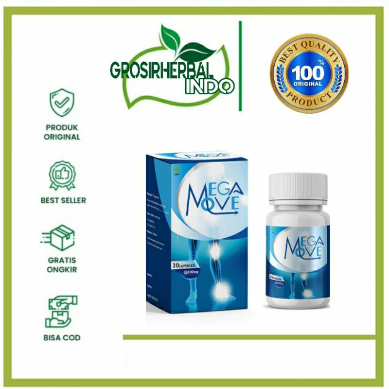 Jual MEGAMOVE OBAT NYERI SENDI HERBAL ASLI ORIGINAL MEGA MOVE | Shopee ...