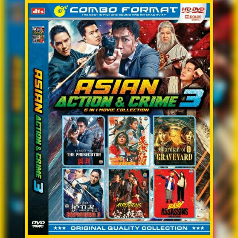 Jual KASET FILM 6IN1 ASIAN ACTION & CRIME 3 .2025 - TERBARU - HD | Shopee Indonesia