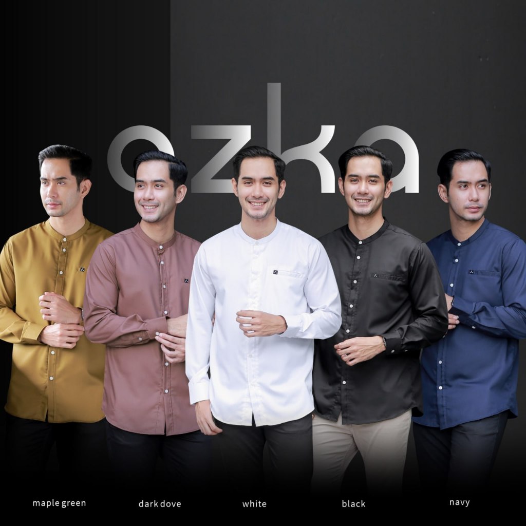 Jual KEMKO AZKA KEMKO by ARFAN KEMEJA PRIA LENGAN PANJANG KOKO LEBARAN ...