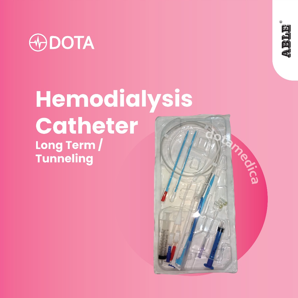 Jual CVC HD Tunneling / Longterm Hemodialysis Catheter (ABLE) | Shopee ...