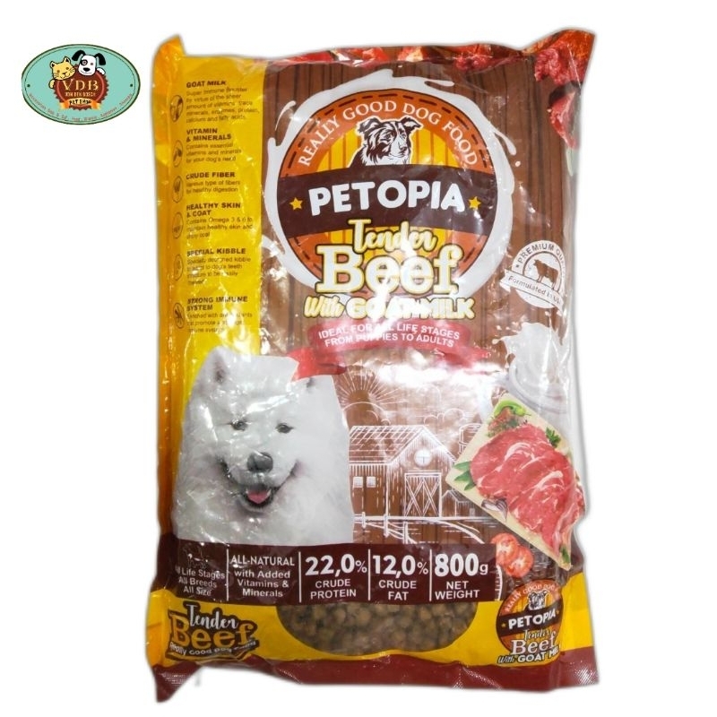 Jual Petopia Dog BEEF 800gr | Shopee Indonesia