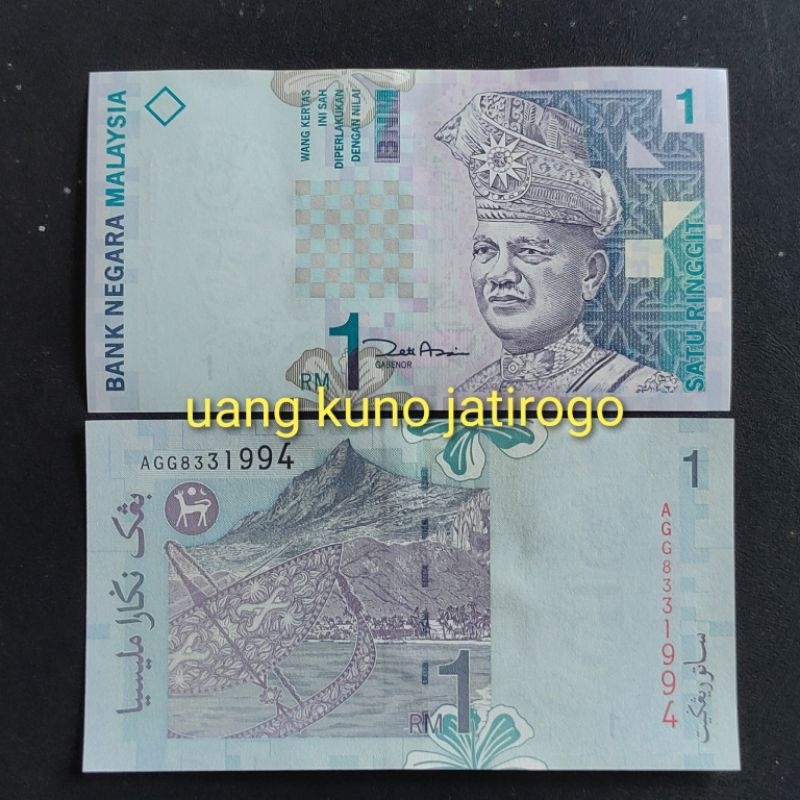 Jual uang kuno malaysia 1 ringgit kertas | Shopee Indonesia