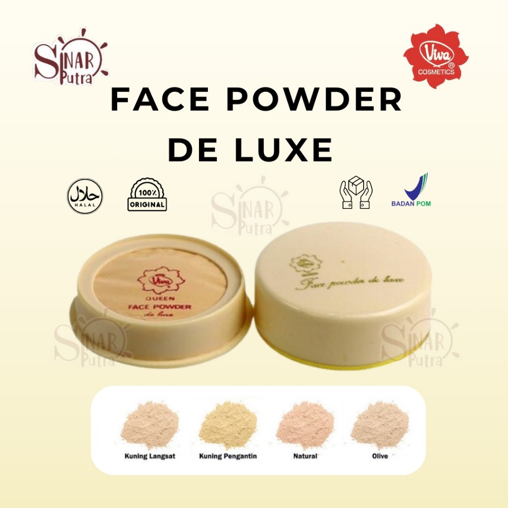 Jual Viva Queen Face Powder de Luxe (Viva Bedak Doos Queen Baru) 27gr ...