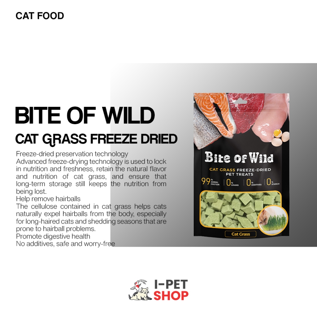 Jual Bite of Wild Series Booster Beku Kering untuk Kucing | Shopee ...