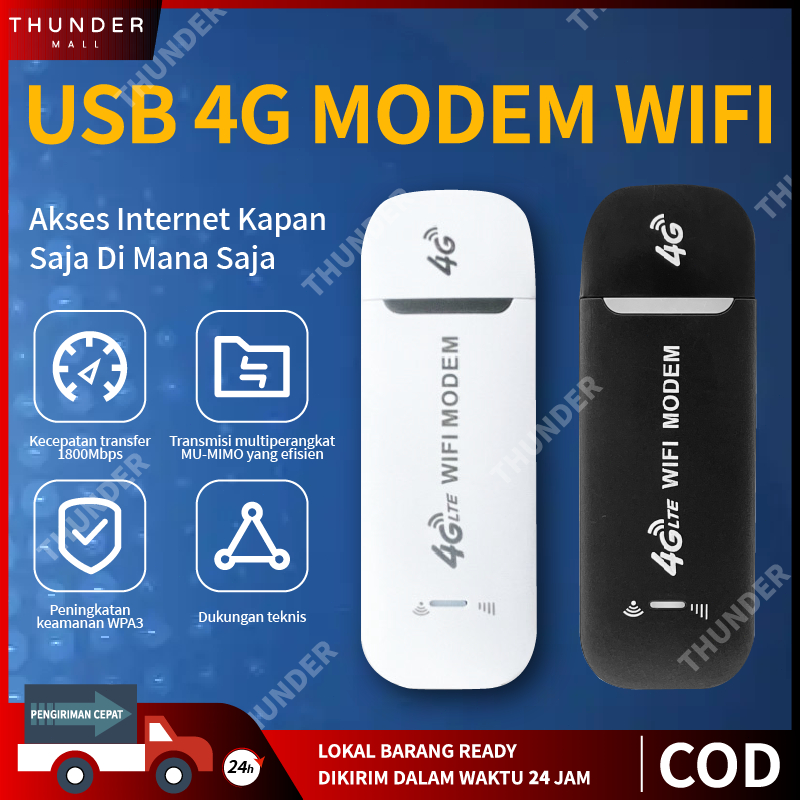 Jual Modem WIFI 4G Support All Operator SIM card 150 Mbps Modem 4G LTE ...
