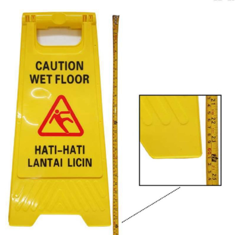 Jual CAUTION WET FLOOR/RAMBU AWAS LANTAI LICIN | Shopee Indonesia