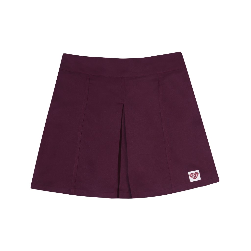 Jual Taka Craft - Flare Pleated Skort FlexTile Maroon - Rok Wanita ...