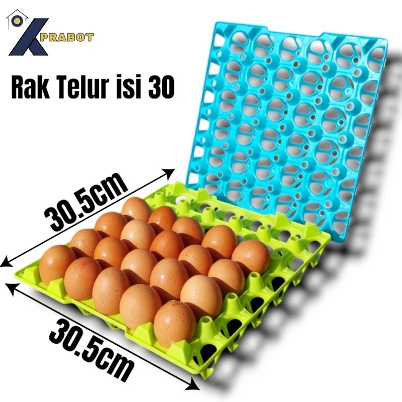 Jual TATAKAN TELOR ISI 30 - Tray Telor Plastik / Egg Tray / Tempat ...