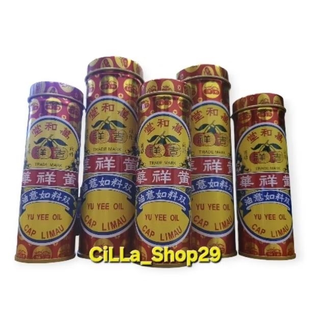 Jual ORI 100% Yu Yee Oil Cap Limau 10Ml, 22Ml & 48Ml (Sakit Kepala, Flu ...