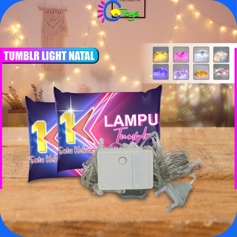 Jual CR-C17 C199 Lampu Tumblr Light Led 10 Mtr OPP 100 LED 50 LED Lampu ...