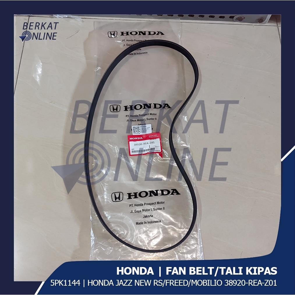 Jual Fan Belt / V-Belt / Tali Kipas Rib Belt Honda Jazz New RS/Freed/Mobilio | Shopee Indonesia