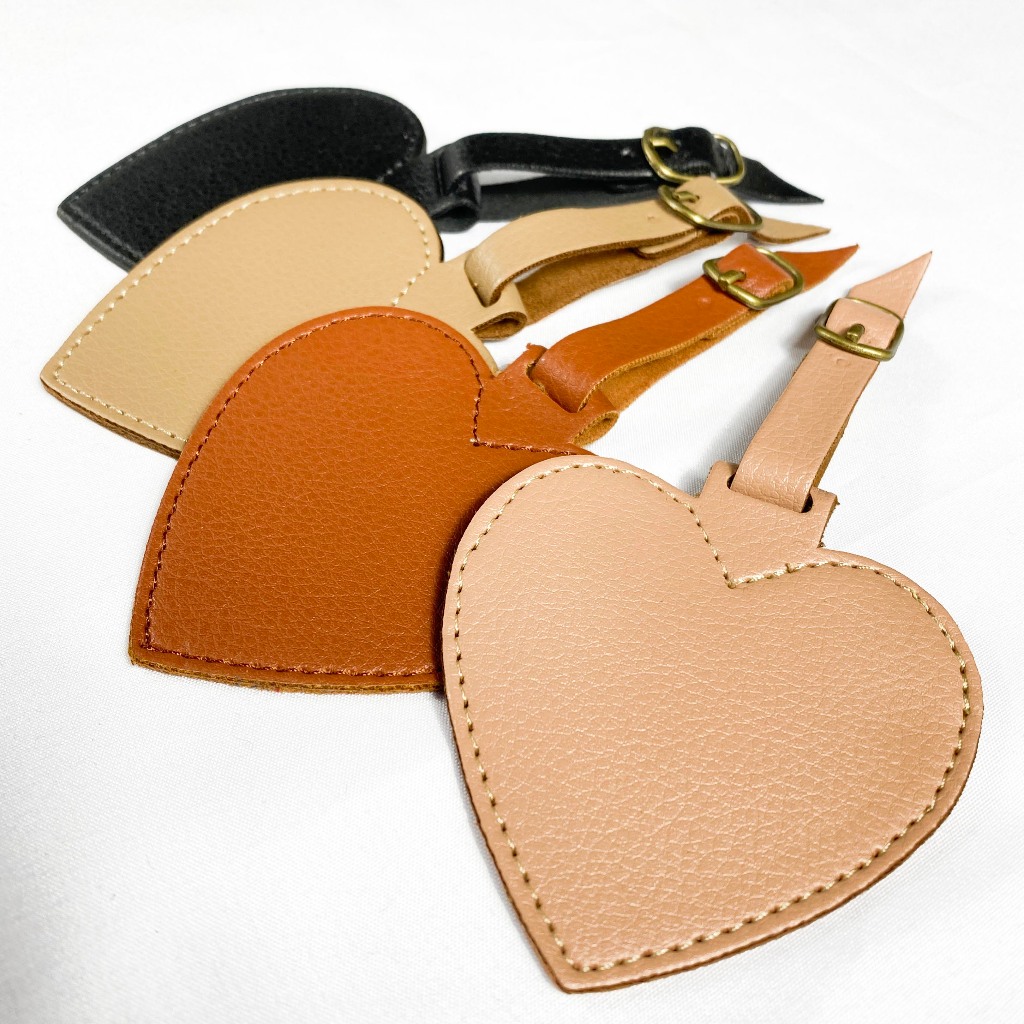 Jual Luggage Tag Bag Love Sign, Label koper tas Bentuk Hati (ZOU LOVE ...