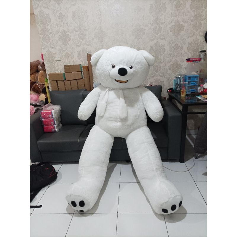Jual BONEKA USA FLUFFY SYAL UKURAN 2,2M | Shopee Indonesia