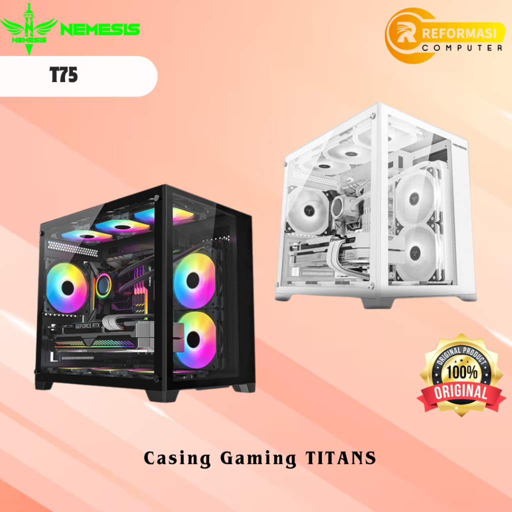 Jual NYK NEMESIS CASING GAMING T75 TITANS | Shopee Indonesia