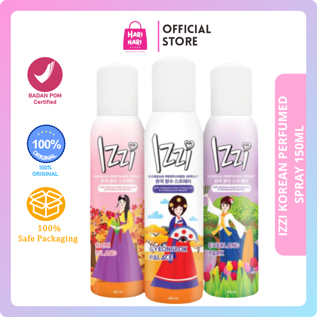 Jual IZZI Korean Perfumed Spray 150ml - Parfum Wanita | Shopee Indonesia