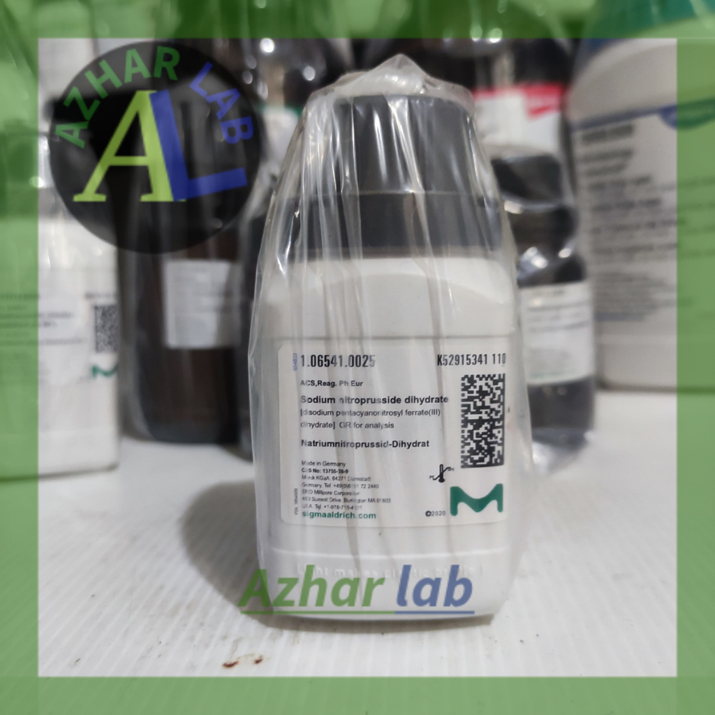 Jual Sodium Nitroprusside Dihydrate Merck 106541 / Natrium nitroprusida ...