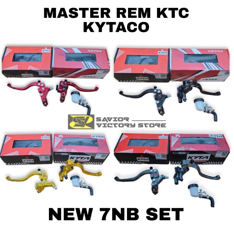 Jual MASTER REM KTC KYTACO NEW 7NB 16MM UNIVERSAL KIRI KANAN 1 SET KOPLING PNP | Shopee Indonesia