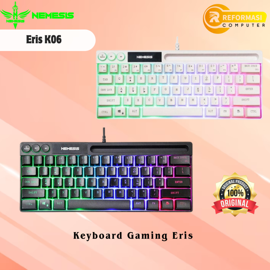 Jual NYK Keyboard Gaming NYK Eris K06, NYK K-06 Eris / NYK K06 Eris ...