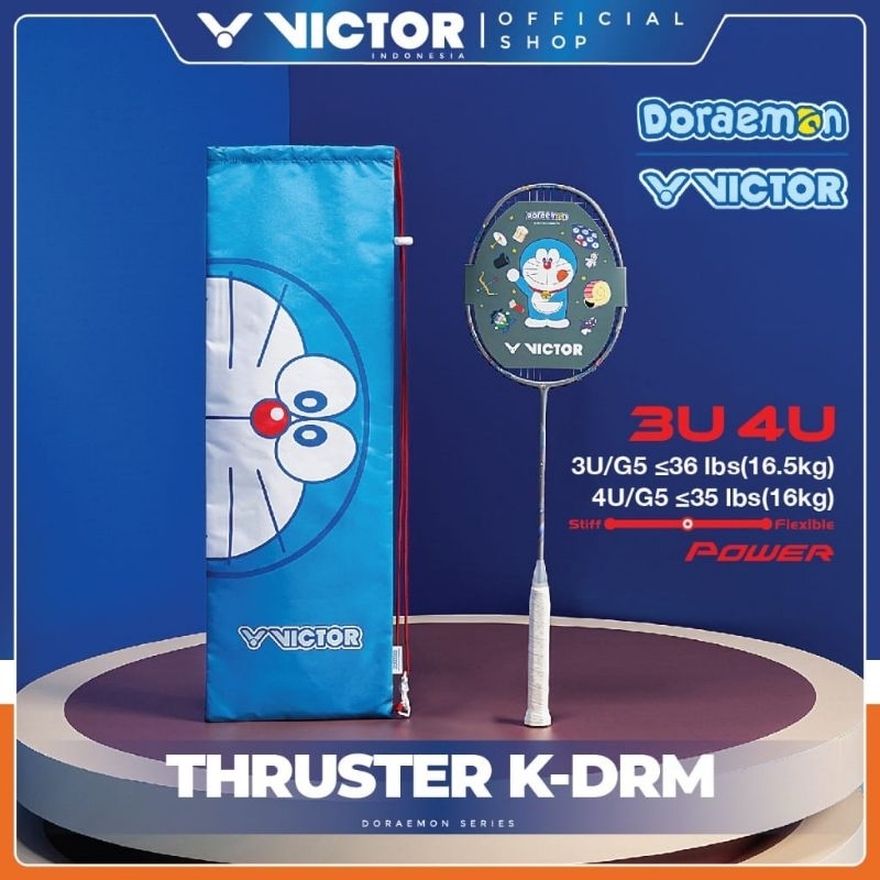 Jual Raket Badminton VICTOR x DORAEMON TK DRM / Thruster K DRM / TK ...