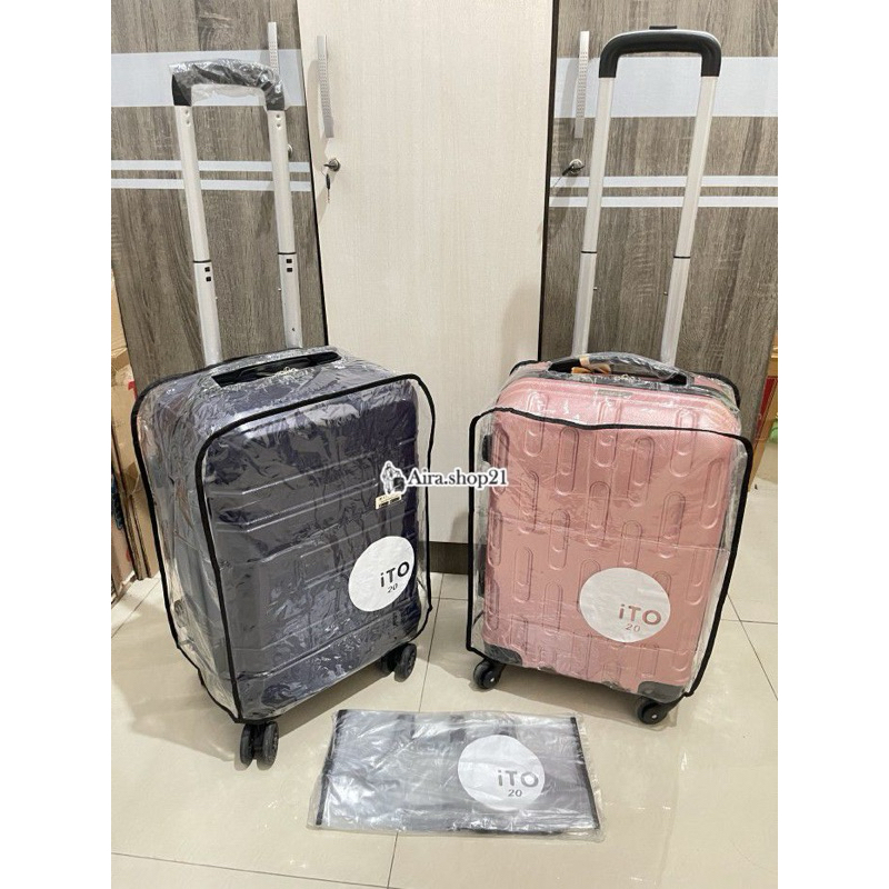 Jual Cover Mika Koper Transparant - Premium Luggage Cover Pelindung ...