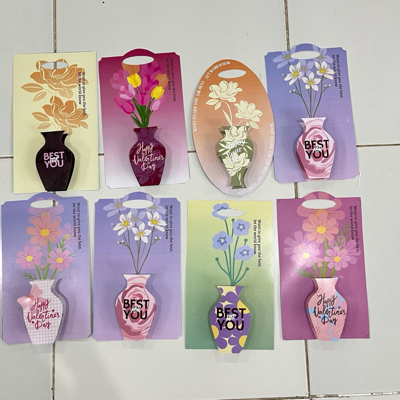 Jual paper flower handle 3D | flower card | packaging flower 3D ...