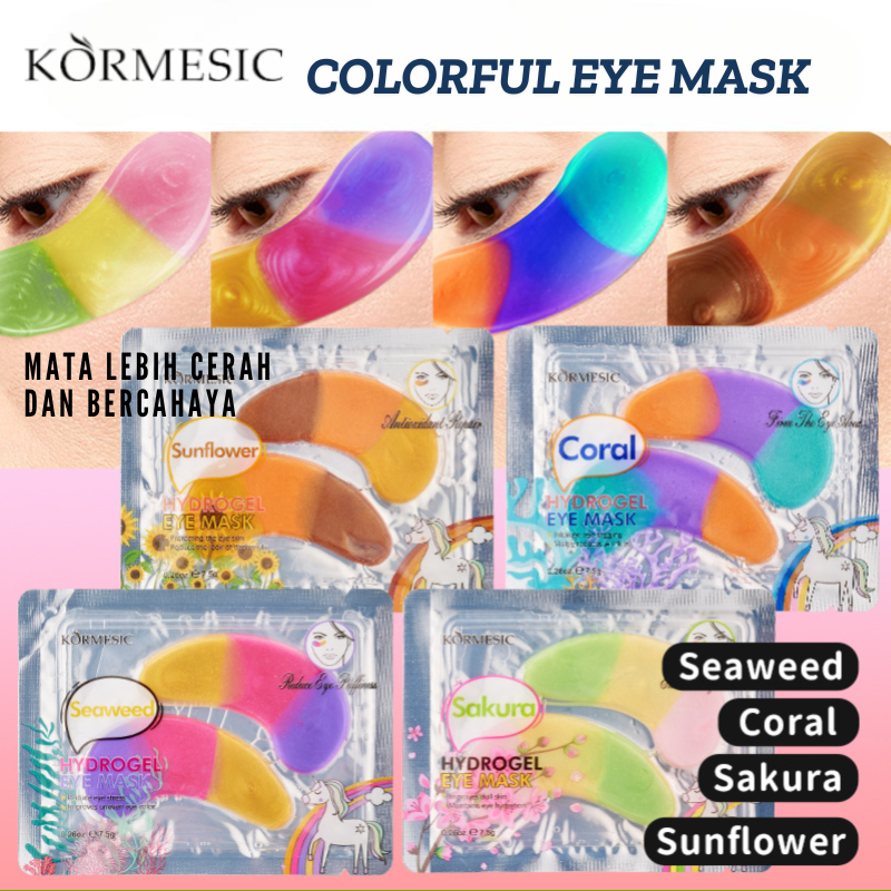 Jual KORMESIC Eye Mask Masker Mata Membuat Mata lebih Bercahaya dan ...