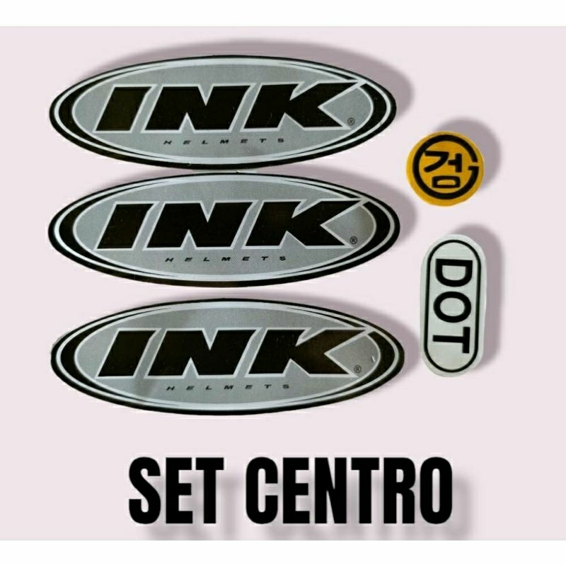 Jual Stiker Helm INK Centro satu set stiker ink Print Cut | Shopee ...