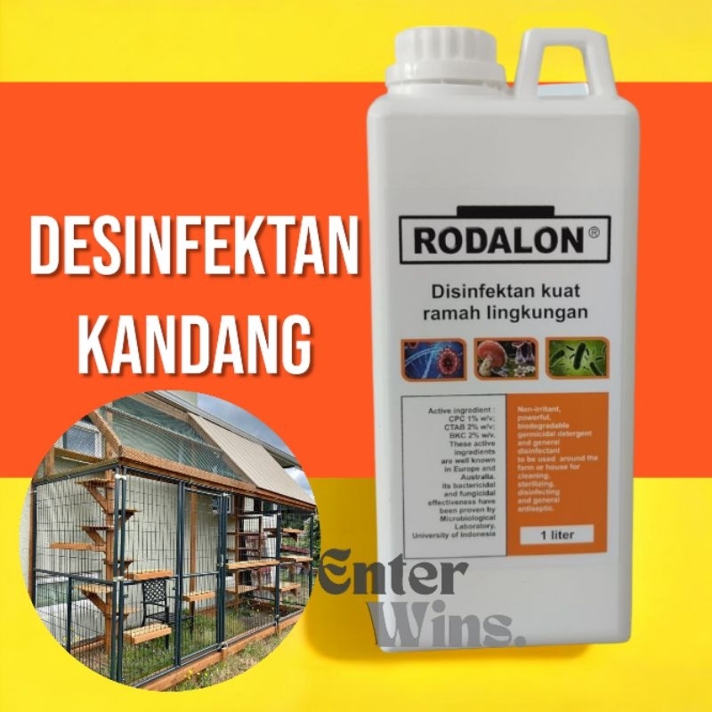 Jual RODALON 1L ANTISEPTIK/ DESINFEKTAN KADANG RAMAH LINGKUNGAN - Enter ...