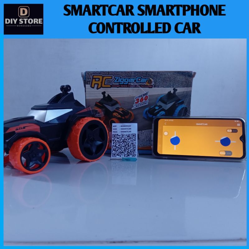 Jual Smartcar Mobil Remote RC smartphone Controlled Car | Shopee Indonesia