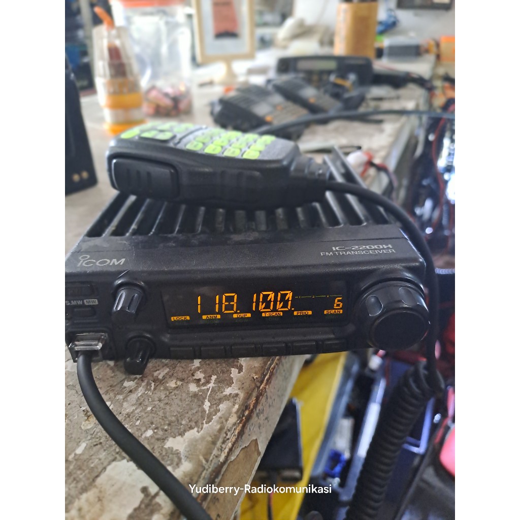 Jual Radio Rig Icom IC2200 Frekuensi VHF dan Air Band Icom IC-2200 H ...