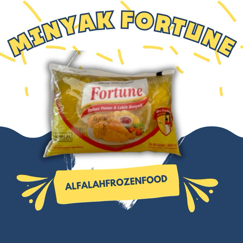 Jual MINYAK FORTUNE 1 LITER | 800 ml | Shopee Indonesia