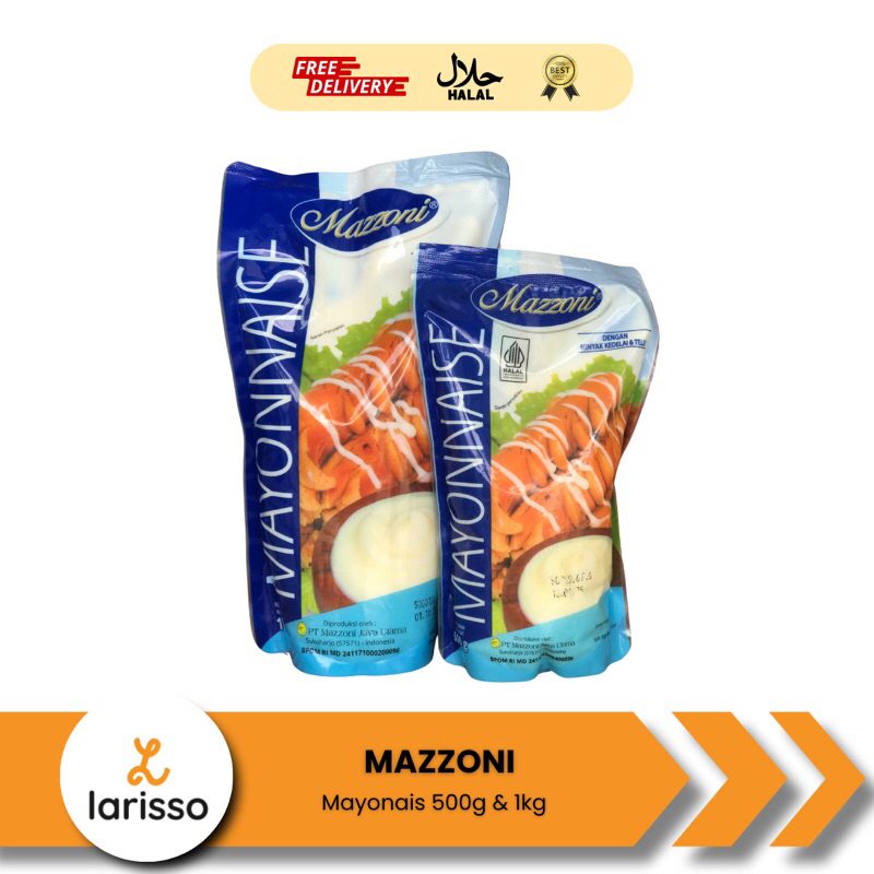Jual Mazzoni Mayonais Ekonomis 1kg & 500gr | Shopee Indonesia