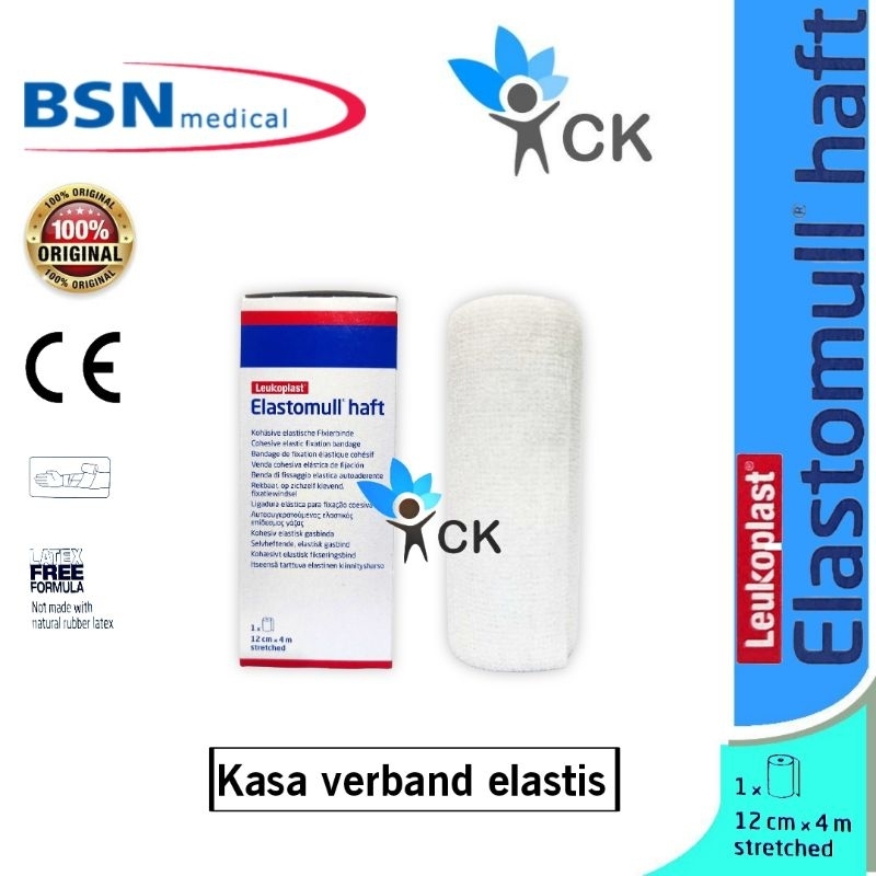 Jual ELASTOMULL HAFT 12X4 PERBAN ELASTIS PENUTUP LUKA NON LATEX ...