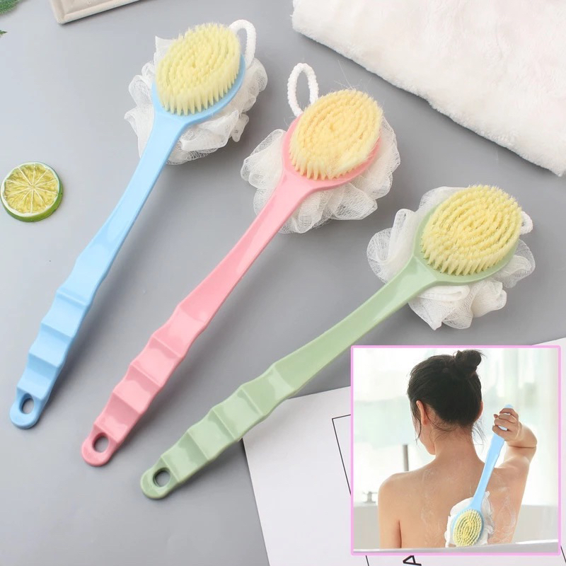 Jual Sikat Mandi Dua Sisi Sikat Gosok Punggung Sikat Punggung Shower ...