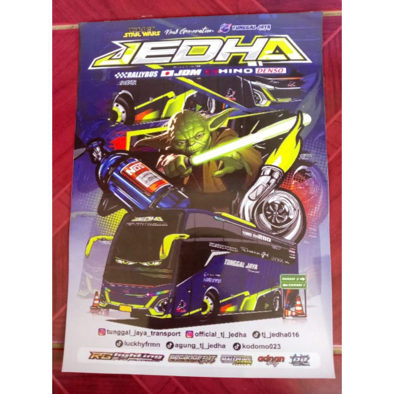 Jual poster bus basuri terbaru | Shopee Indonesia