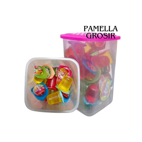 Jual JAJAN LEBARAN JELLY TOPLES PANJANG BOROBUDUR | Shopee Indonesia