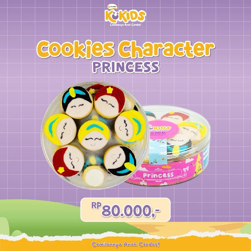 Jual KUE KERING COOKIES CHARACTER KUKIDS INA COOKIES | Shopee Indonesia
