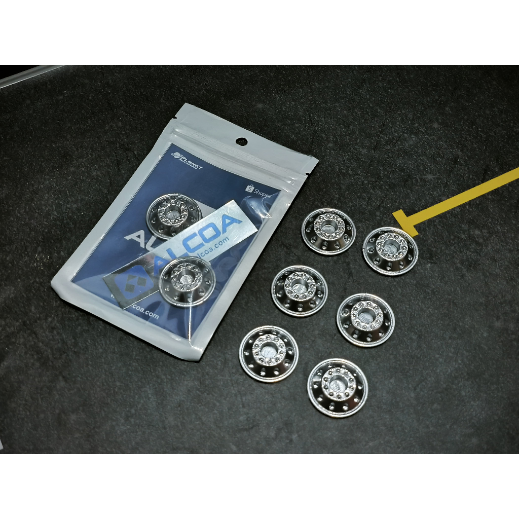 Jual Pelek / Velg Alcoa Miniatur Bus Basuri Depan Kanan Kiri | Shopee ...