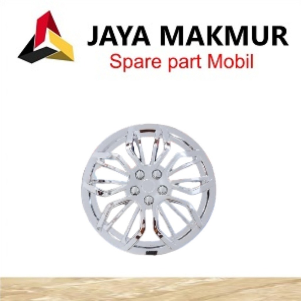 Jual SUNRISE WHEEL DOP RING 14 INCH CHROME | Shopee Indonesia