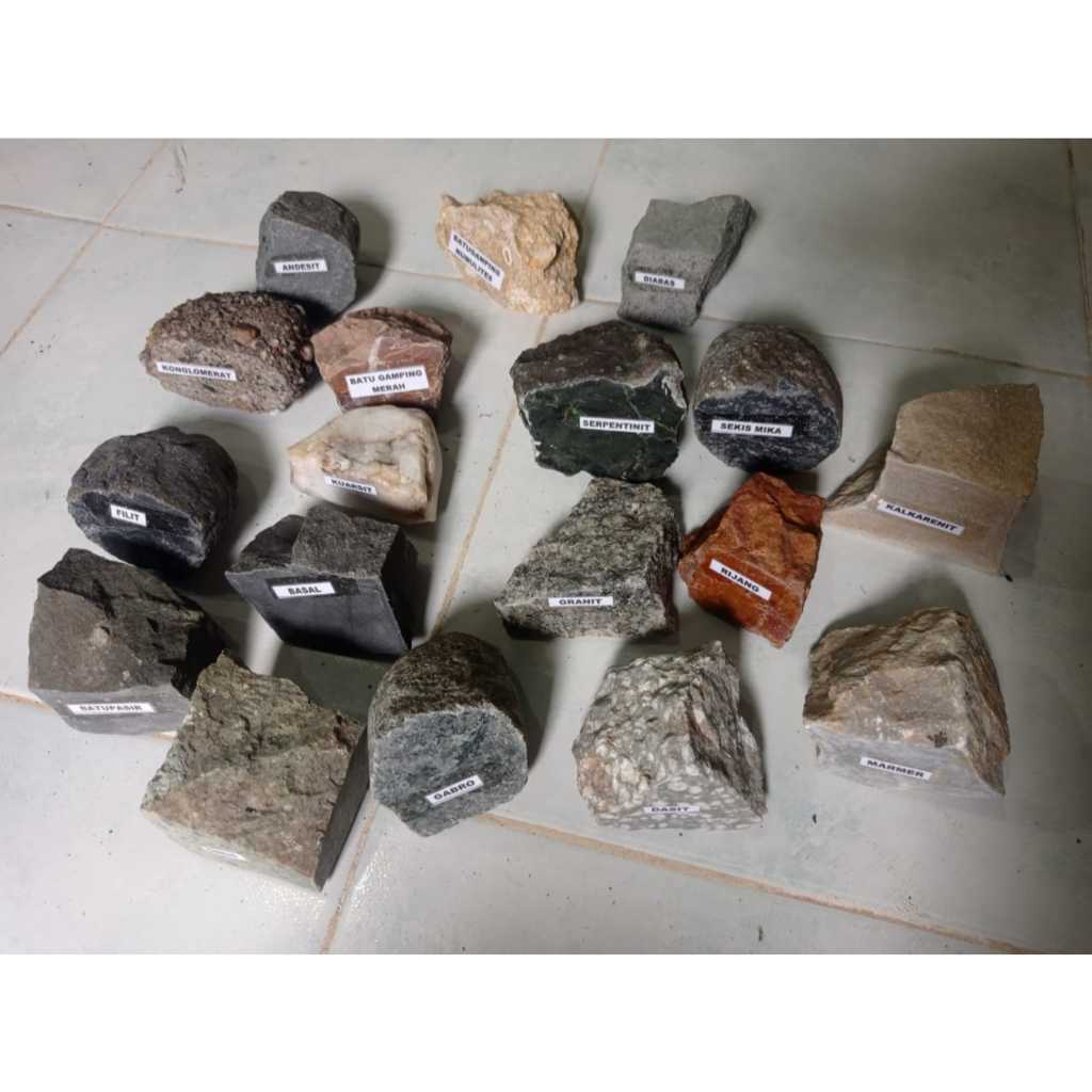 Jual Komparator Batuan Beku Sedimen Metamorf Media Pembelajaran ...