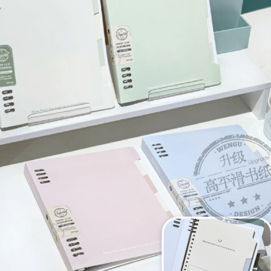 Jual Map Binder A5 B5 Original Pastel Aesthetic Wengu B1085 - Binder ...