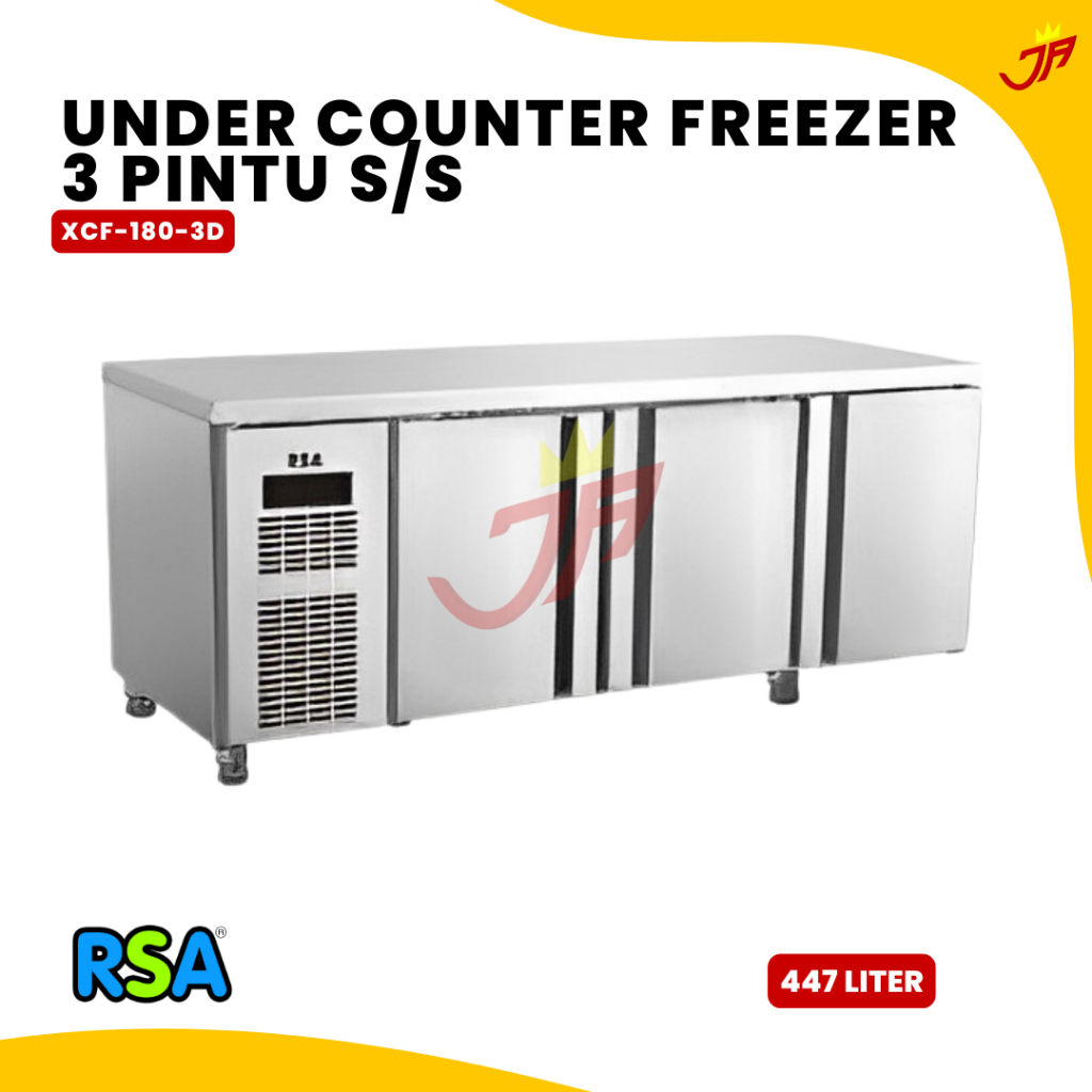 Jual RSA Bar Counter / Undercounter Chiller 2 Doors XBC-150-2D /XBC 150 ...