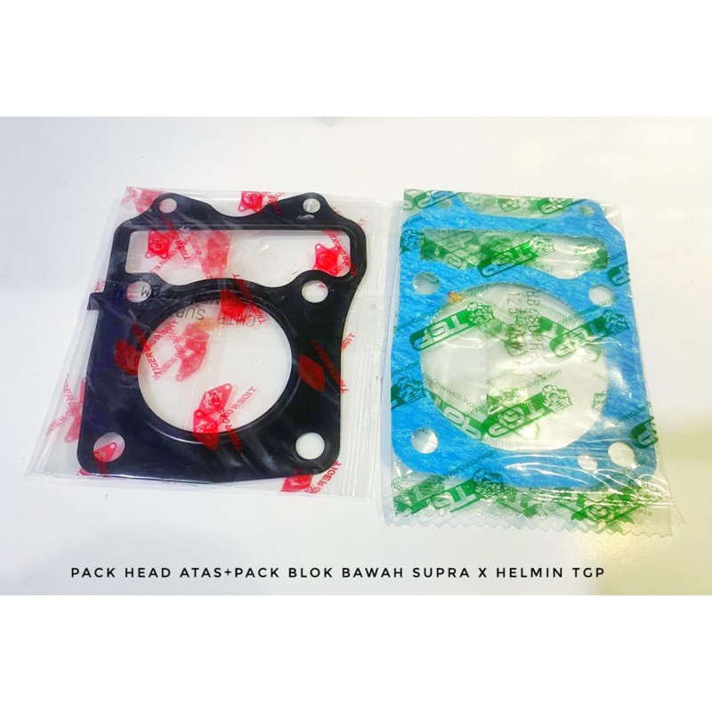 Jual PACKING HEAD ATAS DAN PACKING BLOK BAWAH SUPRA X HELMIN TGP ...