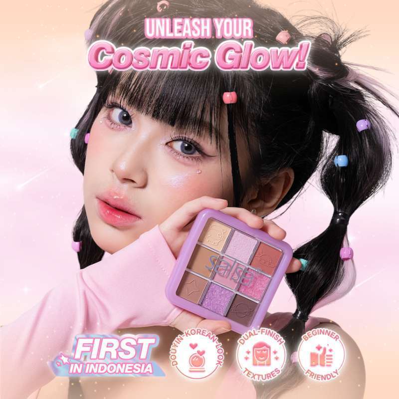 Jual SALSA Eyeshadow Pallete Galaxy Series | Shopee Indonesia