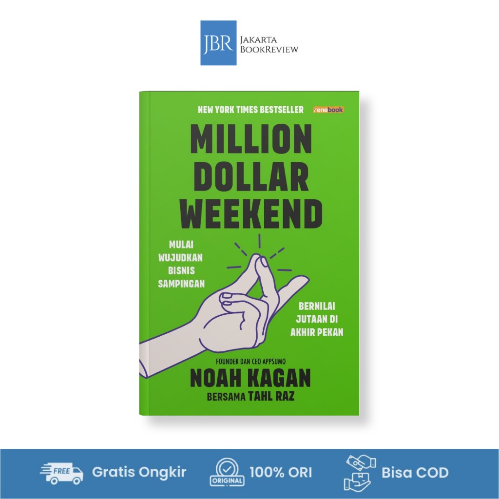 Jual JBR Official Store - Renebook - Million Dollar Weekend Bisnis Sampingan Bernilai Jutaan ...