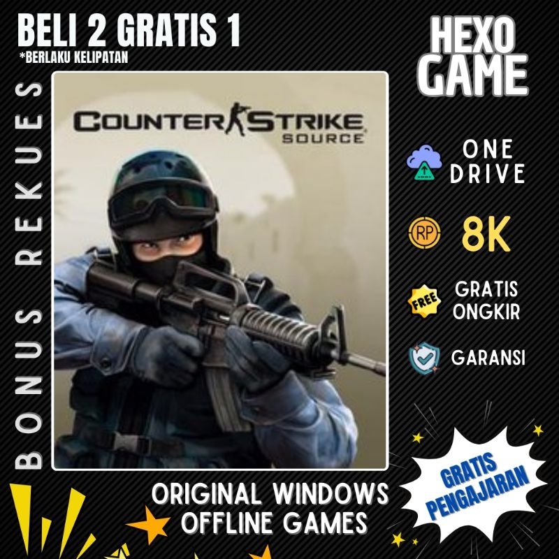 Jual Counter Strike Source - PC Game Shoot - LINK DOWNLOAD - GAME ...